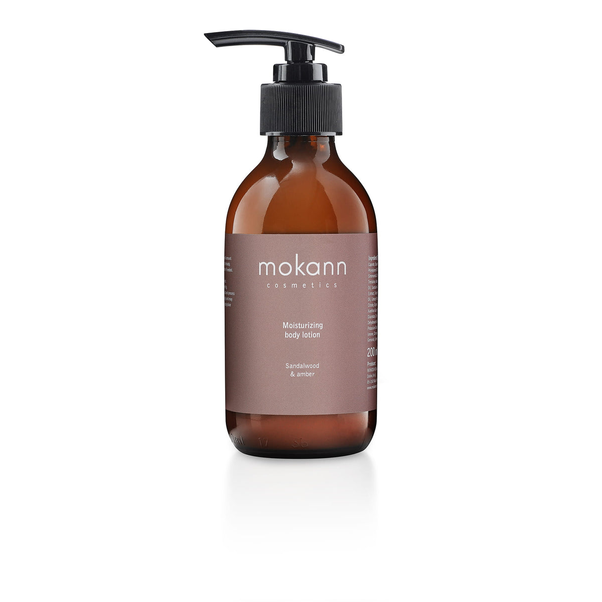 MOKANN Moisturizing body lotion Sandalwood & amber – MOKANN Cosmetics